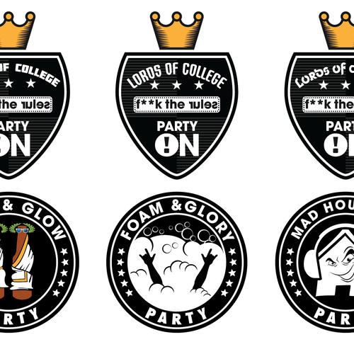 Create The Ultimate College Party Logo | Logo design contest
