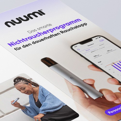 Designs | Design a product brochure to explain nuumi - the fitbit and headspace for smokers ...