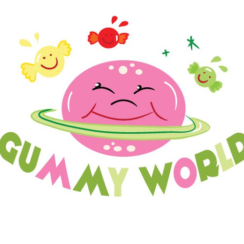 logo for Gummy World | Logo design contest