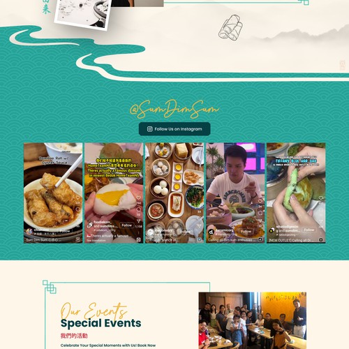Designs | Top Authentic Chinese Restaurant Website | Web page design ...