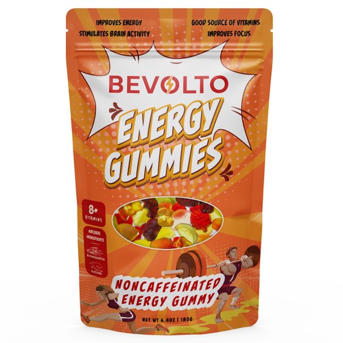 Designs | Create a Packaging design for an energy boosting product ...
