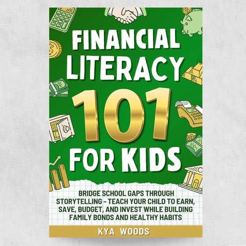 Designs | Awesome E-book cover for teaching kids about money | Book ...