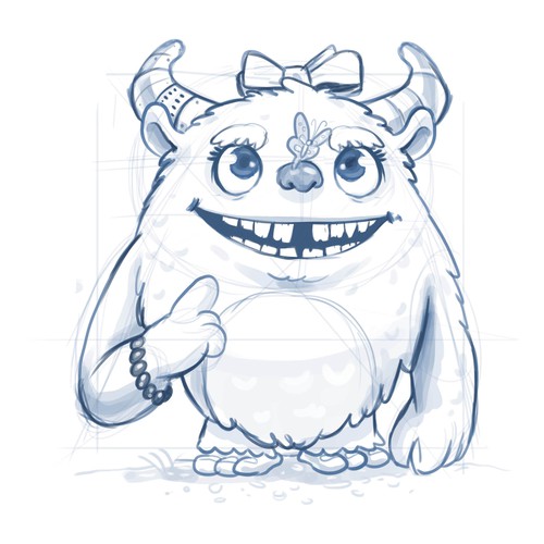 Designs | Spunky Female Yeti Mascot for Blockchain Company | Character ...