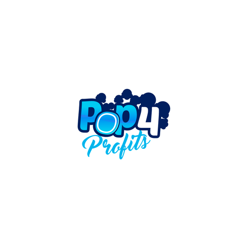 Designs | "Pop4Profits" Logo Design - Clusters Popcorn Fundraising ...