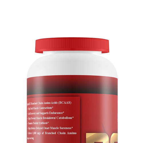 Create a Sports Supplement Product Label | Product label contest