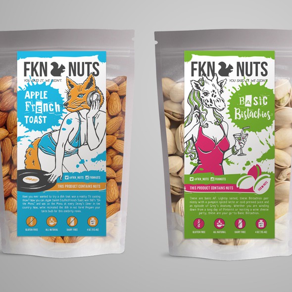 Nuts Labels: the Best Nuts Label Design Ideas | 99designs Nuts Labels: the Best Nuts Label Design Ideas | 99designs