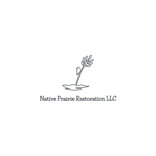 Create a visually appealing, organic logo for our native prairie ...