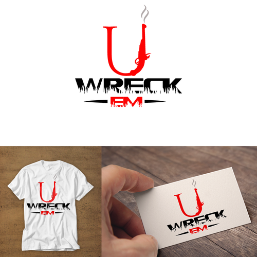 Top Notch Logo for Wreck Em U | Logo design contest