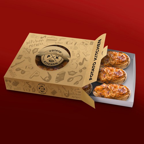 Packaging for Baked Potatoes | Product packaging contest