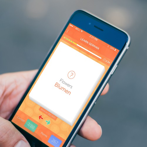 App Design for Language Learning App | App design contest