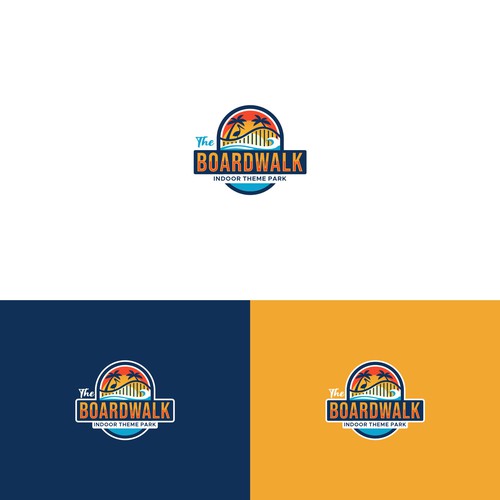 Designs | Beach logo for new business: THE BOARDWALK | Logo design contest