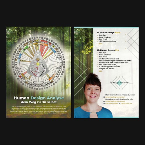 Designs | Human Design System Analyse- spiritueller Flyer für ...