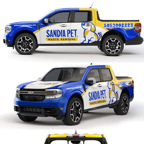 Designs | Half Wrap for business fleet vehicles | Car, truck or van ...