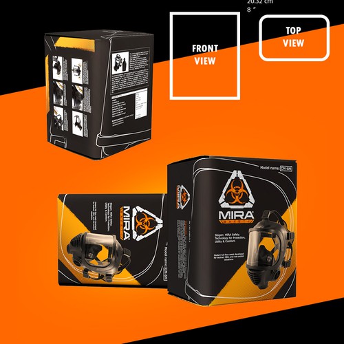 Designs | Premium Packaging for Gas Mask Tactical Product | Product ...