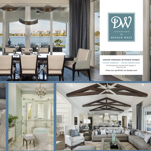 Interior Design Magazine Print Ad 2 Page Layout | Other business or ...