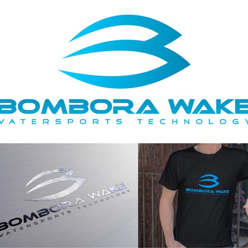 Create a WAKESurf style logo for new Wakesurf board manufacture company ...