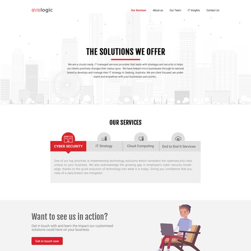 Our Services - Landing Page Design | Landing page design contest