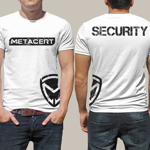Security T-shirt requires your creative juices to help make ...