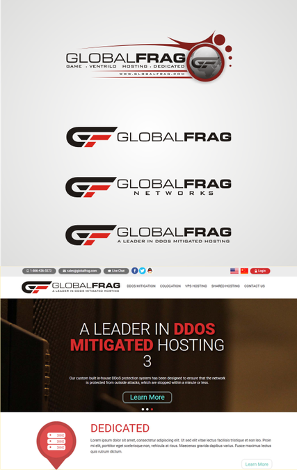 Global Frag Networks Logo Remake | Logo design contest