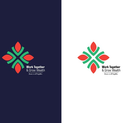 Work Together & Grow Wealth | Logo design contest