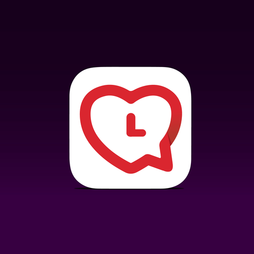 iOS app icon for a new dating app | Icon or button contest