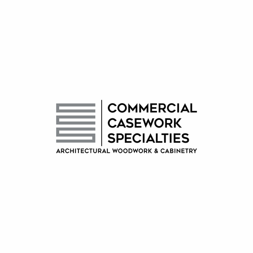 Design a bold monogram logo for commercial casework specialties ...