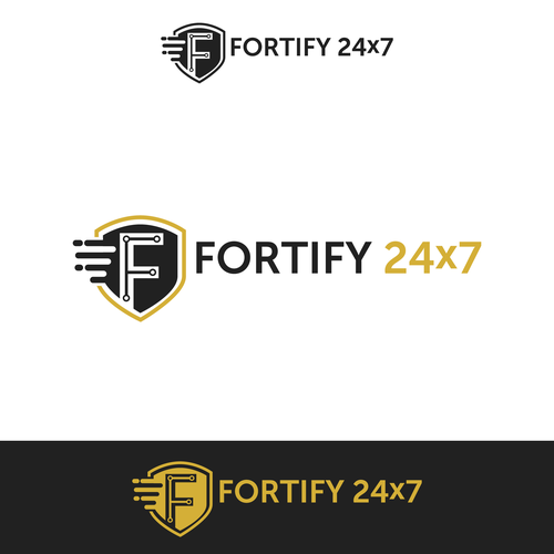 Create a logo for IT Services company Fortify 24x7 | Logo design contest