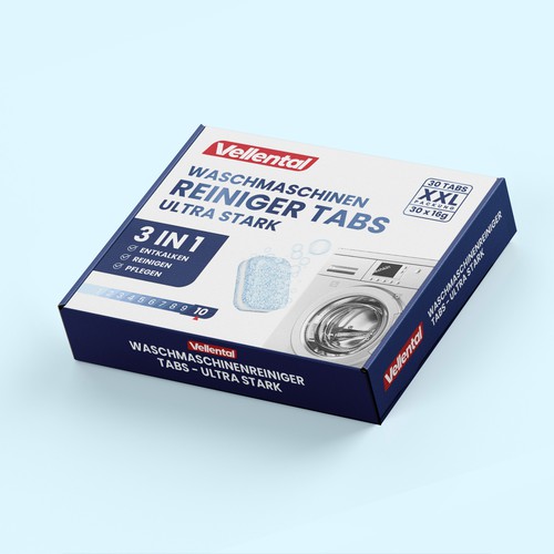 Designs | Design unique and eye-catching packaging for "Cleaning Tabs ...