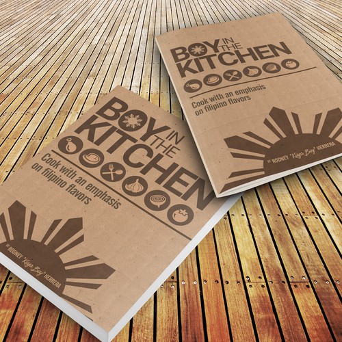 Book Cover for cookbook - Boy In The Kitchen: Cook with an emphasis on ...