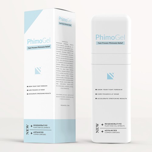 Design sharp modern packaging for a breakthrough medical gel | Product ...