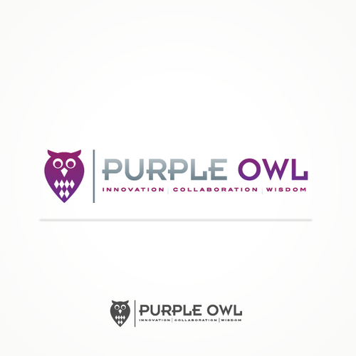 logo for Purple Owl | Logo design contest