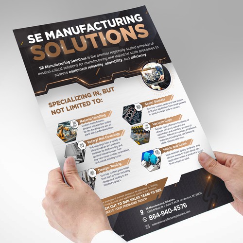 Designs | Clean single page line card for potential customers ...