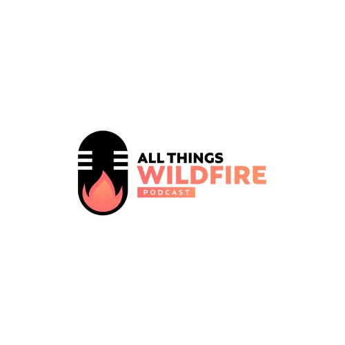 Designs | Logo for Podcast about WILDFIRES | Logo design contest