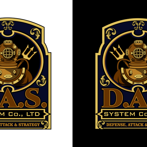 Military diving equipment company logo | Logo & brand identity pack contest