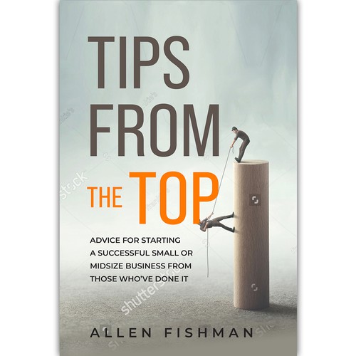 Designs | Tips From The Top | Book cover contest