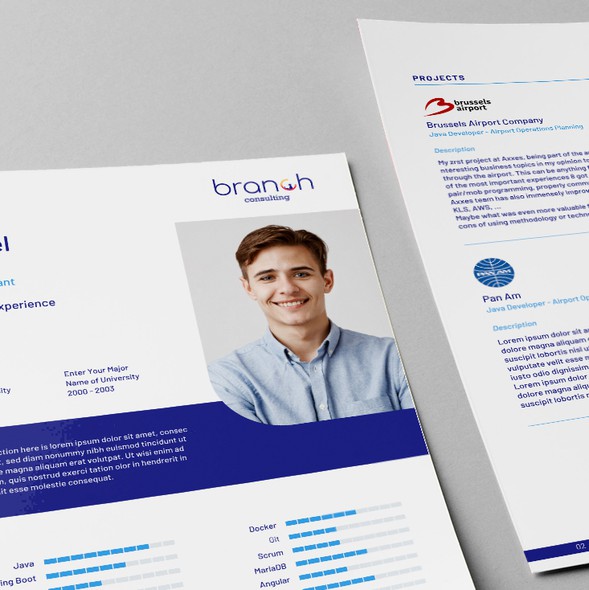 Cv Designs - 47+ Cv Design Ideas, Images & Inspiration In 2023 | 99designs