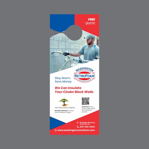 Designs | Washington RetroFoam Door Hanger 1 | Postcard, flyer or print ...