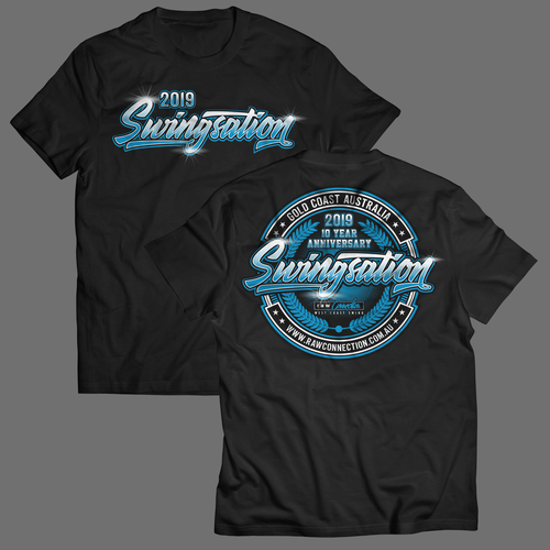 My Dance Event "SWINGSATION" needs a fun & exciting t-shirt design ...
