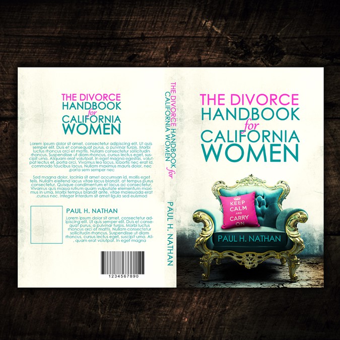 Book Cover for The Divorce Handbook for California Women | Book cover ...