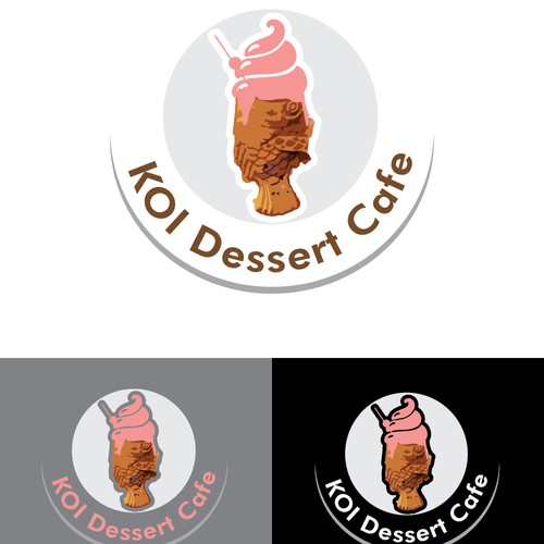 Logo : KOI Dessert Cafe | Logo design contest