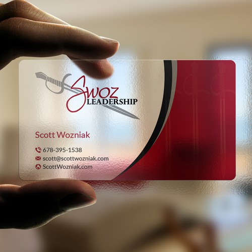 Distinctive business card for leadership network | Business card contest
