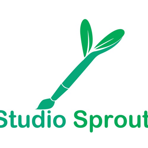 Logo for Studio Sprout - children's art studio and discovery garden ...