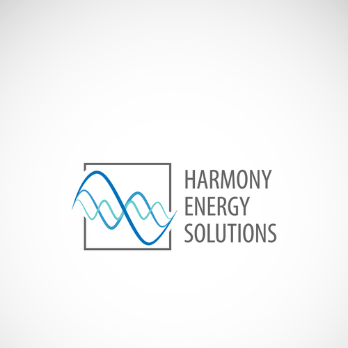Awesome Harmony Energy Solutions Logo using harmonic waves imagery ...