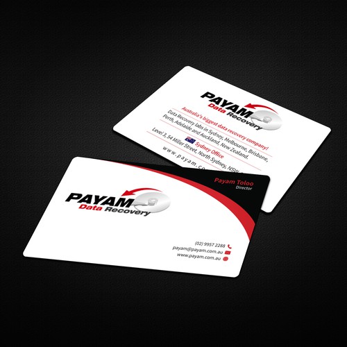 New business card for data recovery company | Business card contest