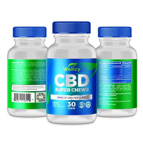 Looking for an EPIC & SEXY CBD Gummy Label Design! | Product label contest