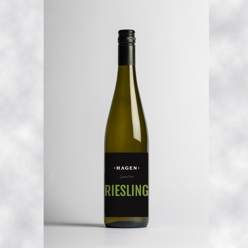 Create a tight and modern German riesling label | Product label contest