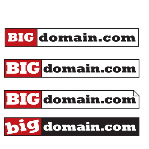 Logo design for a start up selling domain names | Logo design contest