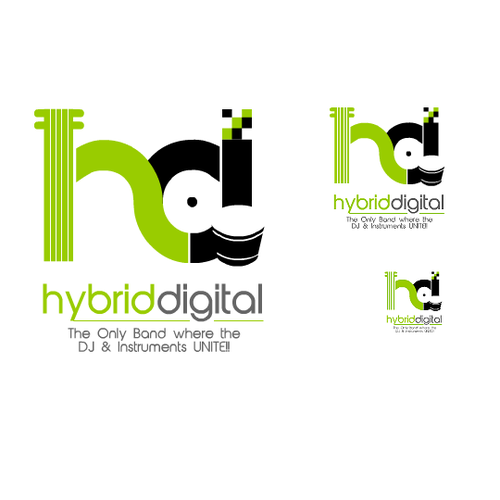Hybrid Band Logo