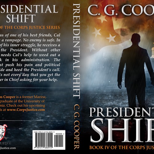 Designs | Help "Presidential Shift" Book 4 of the Corps Justice Series ...