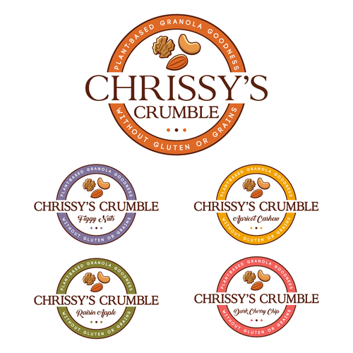 Chrissy's Crumble Logo Design + Future Work | Logo design contest